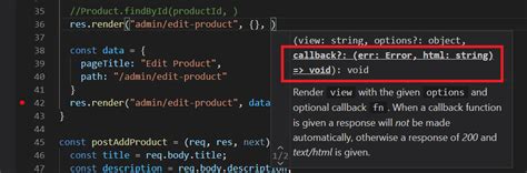 javascript describe and hint what parameters a function requires stack overflow