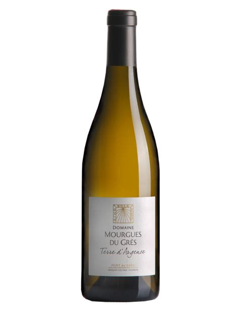 Vin blanc sec Terre d Argence Costières de Nîmes Mourgues du Grès