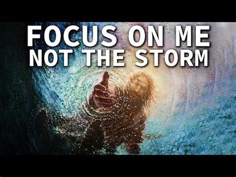 TRUSTING GOD IN THE STORM Stop Worrying Trust God Inspirational