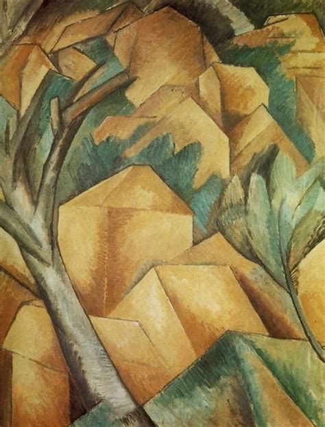 Case All Estaque Braque Georges 1908 Olio Su Tela Berna Kunstmuseum