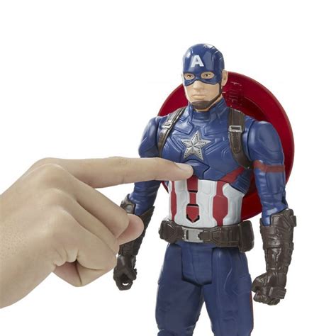Boneco Eletrônico Avengers Capitão América Hasbro B6176 Submarino