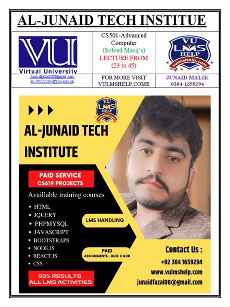 cs501 solved mcqs final term by junaid pdf input output central processing unit