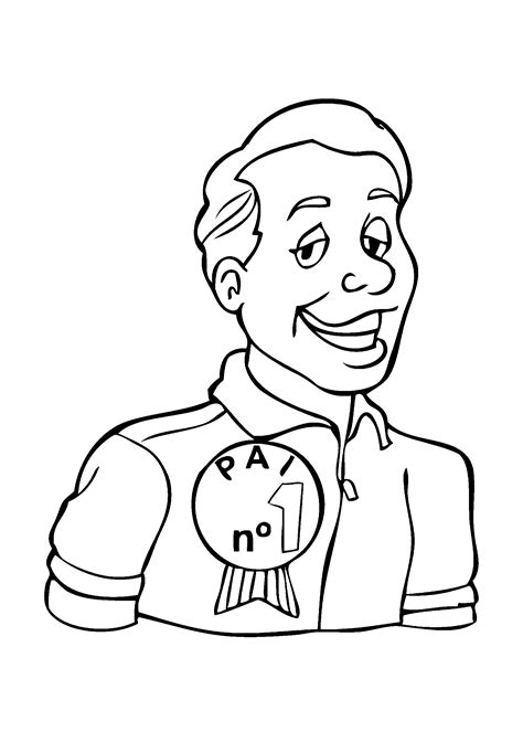 Desenhos Para Colorir Do Dia Dos Pais Para Imprimir