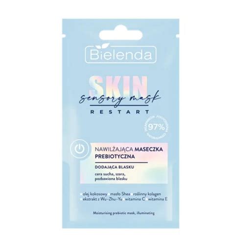 Bielenda Skin Restart Sensory Mask Nawilżająca maseczka prebiotyczna