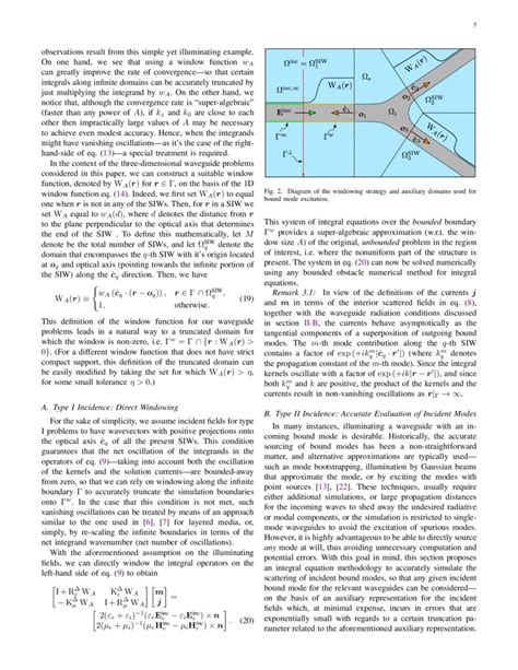 a boundary integral method for 3d nonuniform dielectric waveguide problems via the windowed