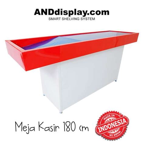 Promo Meja Kasir P 180 Cm Miring Meja Kasir Minimarket Supermarket