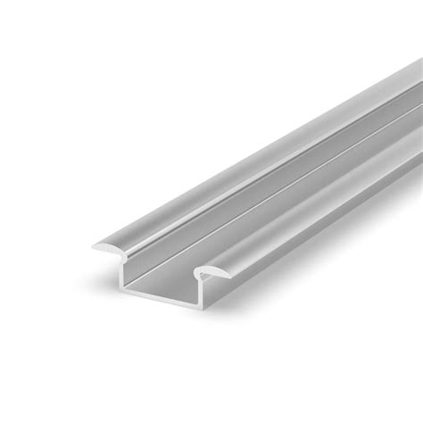 Profil LED aluminiowy P6 1 wpuszczany wąski anodowany 2 metry 2 metry