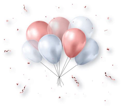 decoración de cumpleaños con globos de colores 13166658 PNG