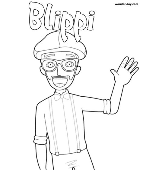 Free Blippi Printables