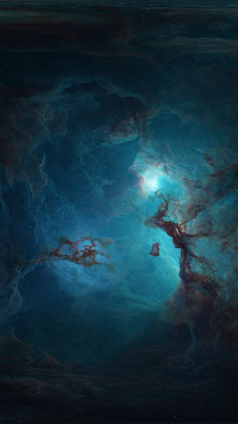 Nebula En El Espacio Fondo De Pantalla K Hd Id