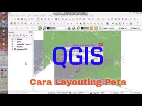 Cara Membuat Layout Peta Di Qgis Layouting Map In Qgis Youtube Eroppa