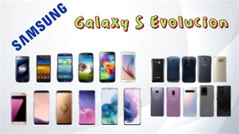 SAMSUNG Galaxy S Evolución 2010 2022 S1 S22 YouTube