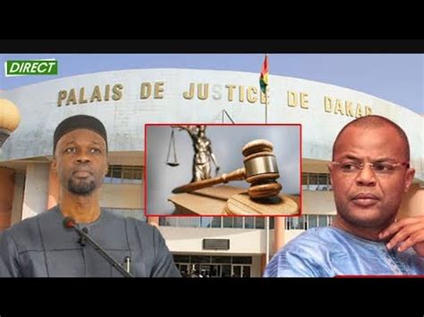 Direct Tribunal De Dakar Declaration Du President Ousmane Sonko
