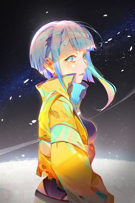 Lucyna Kushinada Cyberpunk Edgerunners Mobile Wallpaper By Bleble