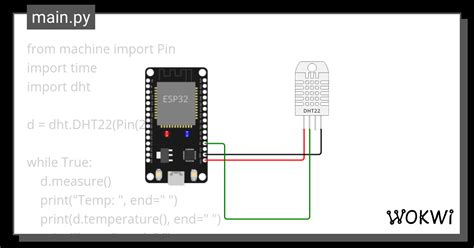 DHT 22 Wokwi ESP32 STM32 Arduino Simulator