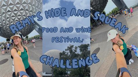 Remy S Hide And Squeak Challenge Food And Wine Festival YouTube