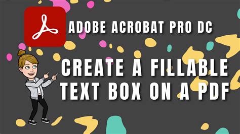 adobe acrobat pro dc prepare form and create a fillable text box on a pdf [2021] youtube