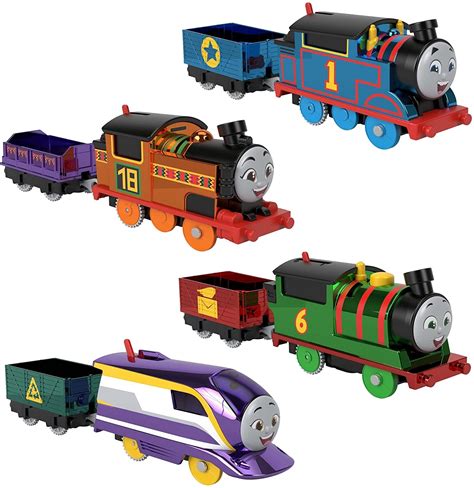 Thomas Friends Metallic Motorized Thomas Nia Percy Kana Pack Best