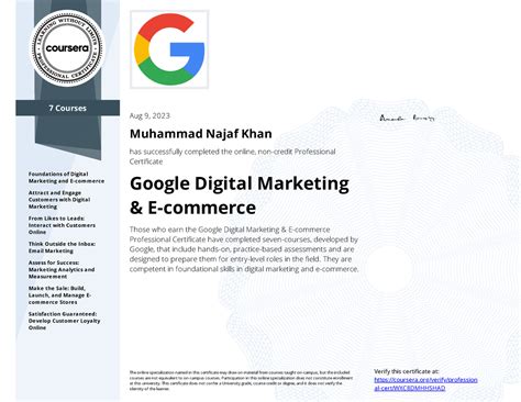 Digital Marketing Certification Courses Foundations Of Digital