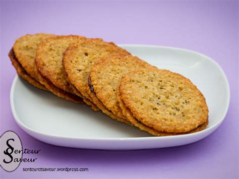 Biscuits suédois aux flocons davoine Recette par Senteur et Saveur