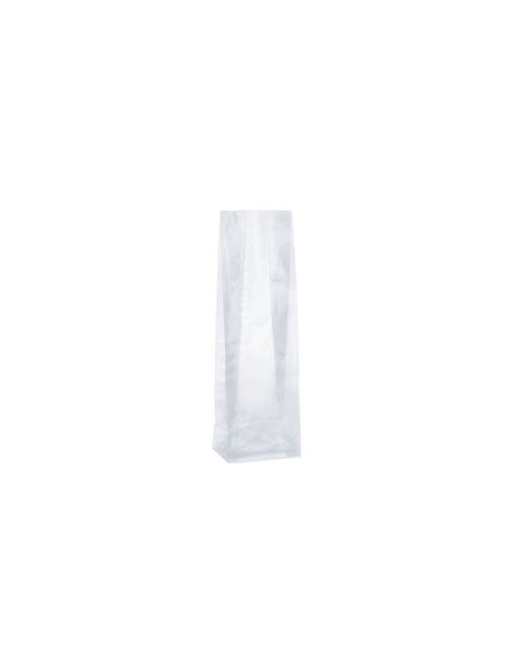 Bolsa Con Fuelle Y Fondo Cuadrado De X Cm