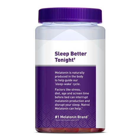 Buy Natrol® Melatonin Sleep Aid Gummies Fall Asleep Faster Strawberry 5mg 90 Count Online At