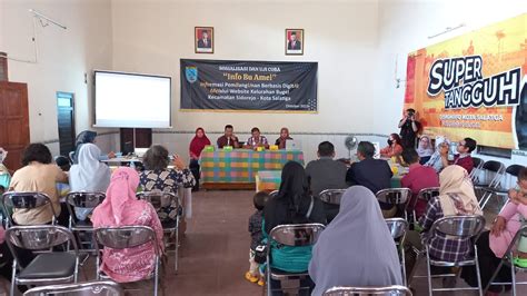 Sosialisasi Dan Uji Coba Info Bu Amel Juga Sosialisasi Pola Asuh Dan