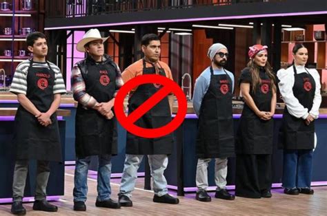 Todos lo querían fuera Conoce al noveno eliminado de MasterChef