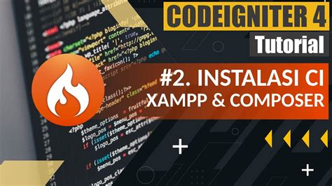 tutorial codeigniter 4 untuk pemula 2 cara install codeigniter 4 di xampp dan melalui
