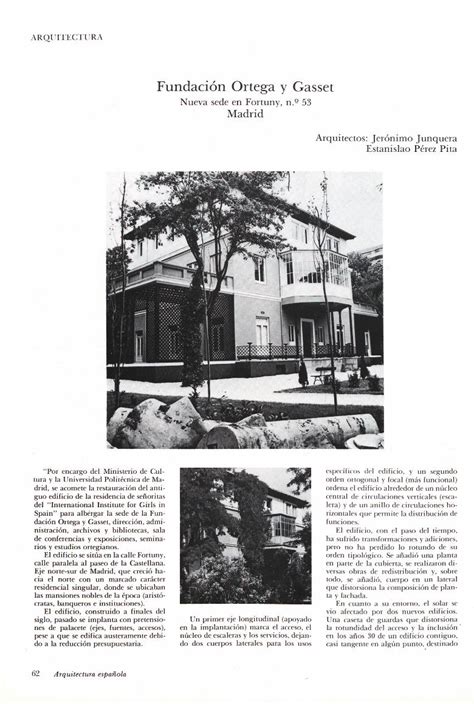 PDF Fundación Ortega y Gasset COAM DOKUMEN TIPS