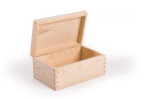 Holzbox Holzkiste Box Aus Holz Kiefernholz Aufbewahrung Stammkiste