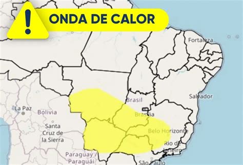 Inmet Emite Aviso De Perigo De Onda De Calor Para Estados E Diz Que