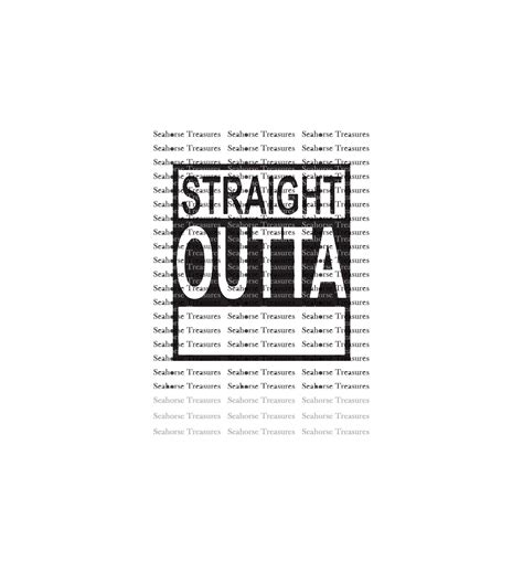 Straight Outta Template Printable Word Searches