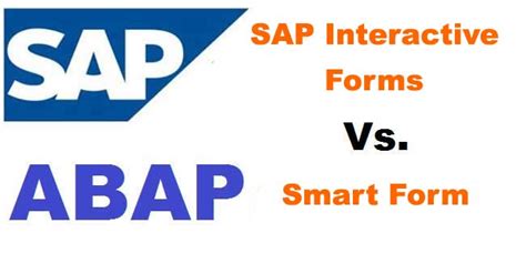 difference between smart form and sap interactive form