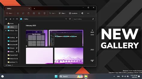 How To Enable New File Explorer With New Gallery Section In Windows