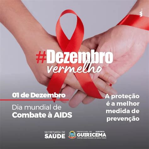 1º DE DEZEMBRO DIA MUNDIAL DE COMBATE À AIDS Prefeitura Municipal de