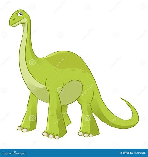 Diplodocus ilustración del vector Ilustración de bebé 39906463