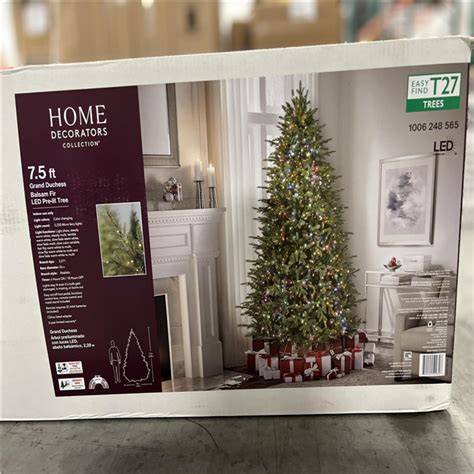 NEW 7 5 Ft Grand Duchess Balsam Fir LED PRE LIT TREE