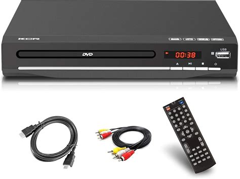 Lecteur DVD Pour TV DVD CD MP3 MP4 Avec Prise USB Sortie HDMI Et