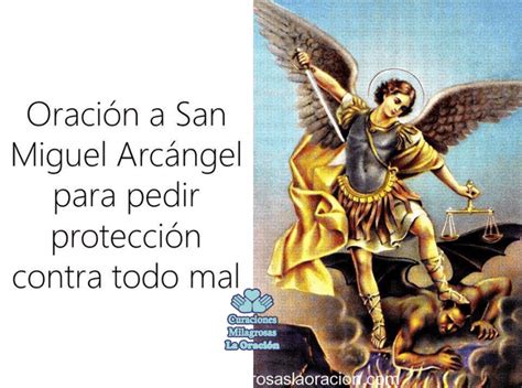 Oración a San Miguel Arcángel Pidiendo Protección contra todo Mal