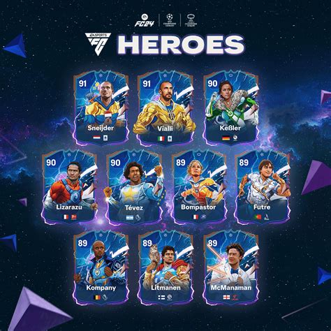 EA Sports FC 24 Filtradas Las Cartas De Todos Los Nuevos FUT Heroes De