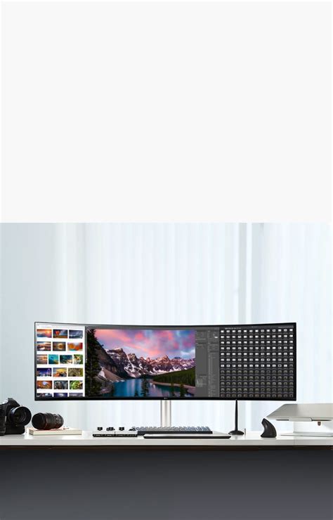LG 49 Curved UltraWide DQHD Nano IPS 144Hz HDR 400 Monitor With G