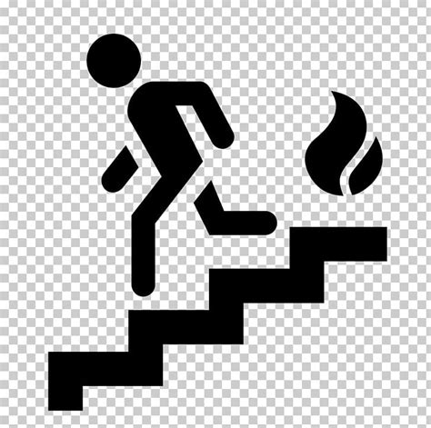 Fire Drill Fire Safety Emergency Fire Escape PNG Clipart Black And