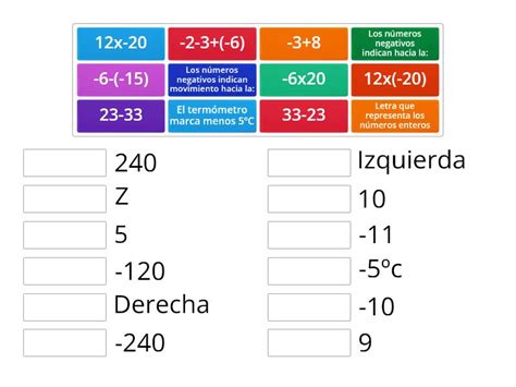 N Meros Enteros Une Las Parejas