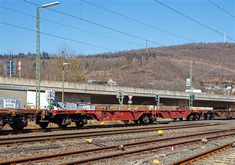 Sechsachsiger Gelenkwagen Containertragwageneinheit 80 für den