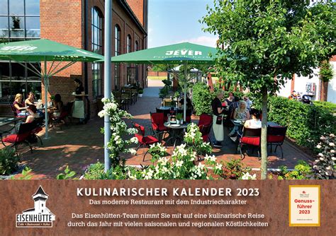 Kulinarischer Kalender Eisenh Tte Augustfehn