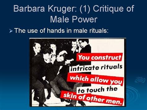 Feminism 4 Examples Of Postmodern Feminism Barbara Kruger