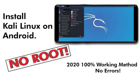 Install Kali Linux On Android No Errors No ROOT 100 Rootless