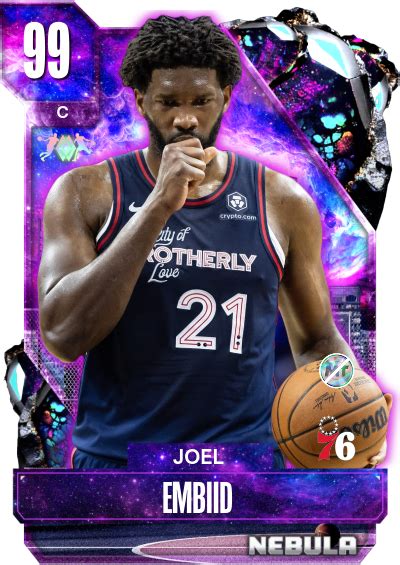 Nba K Kdb Custom Card Joel Embiid