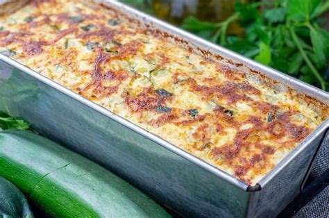 Pastel de calabacín receta fácil y rica para una comida ideal